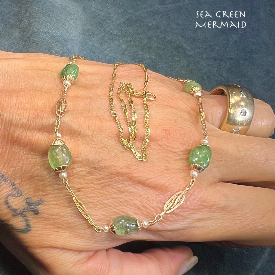 Reimagined Vintage Collection – Sea Green Mermaid